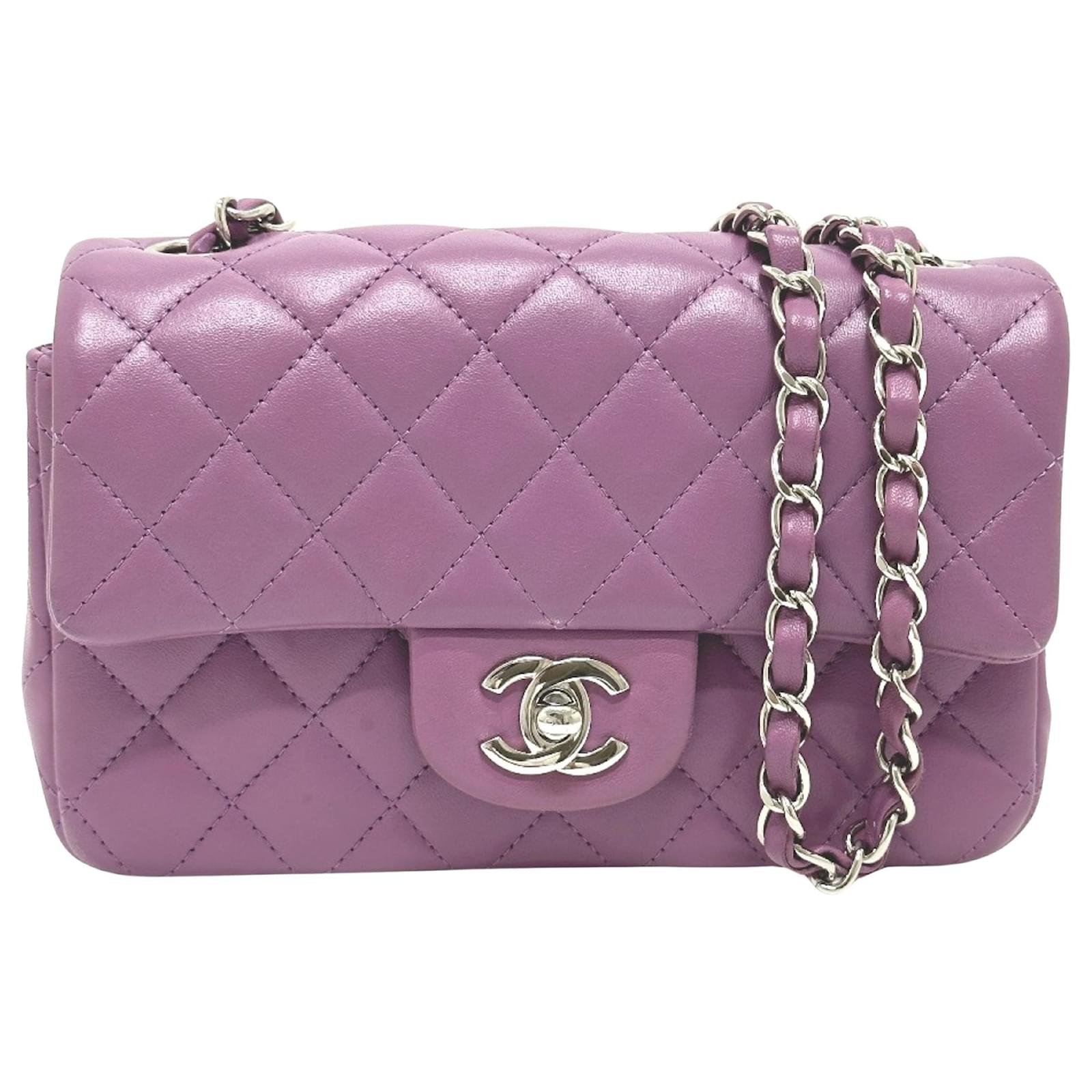 Chanel Timeless Purple Leather ref.1433889 - Joli Closet