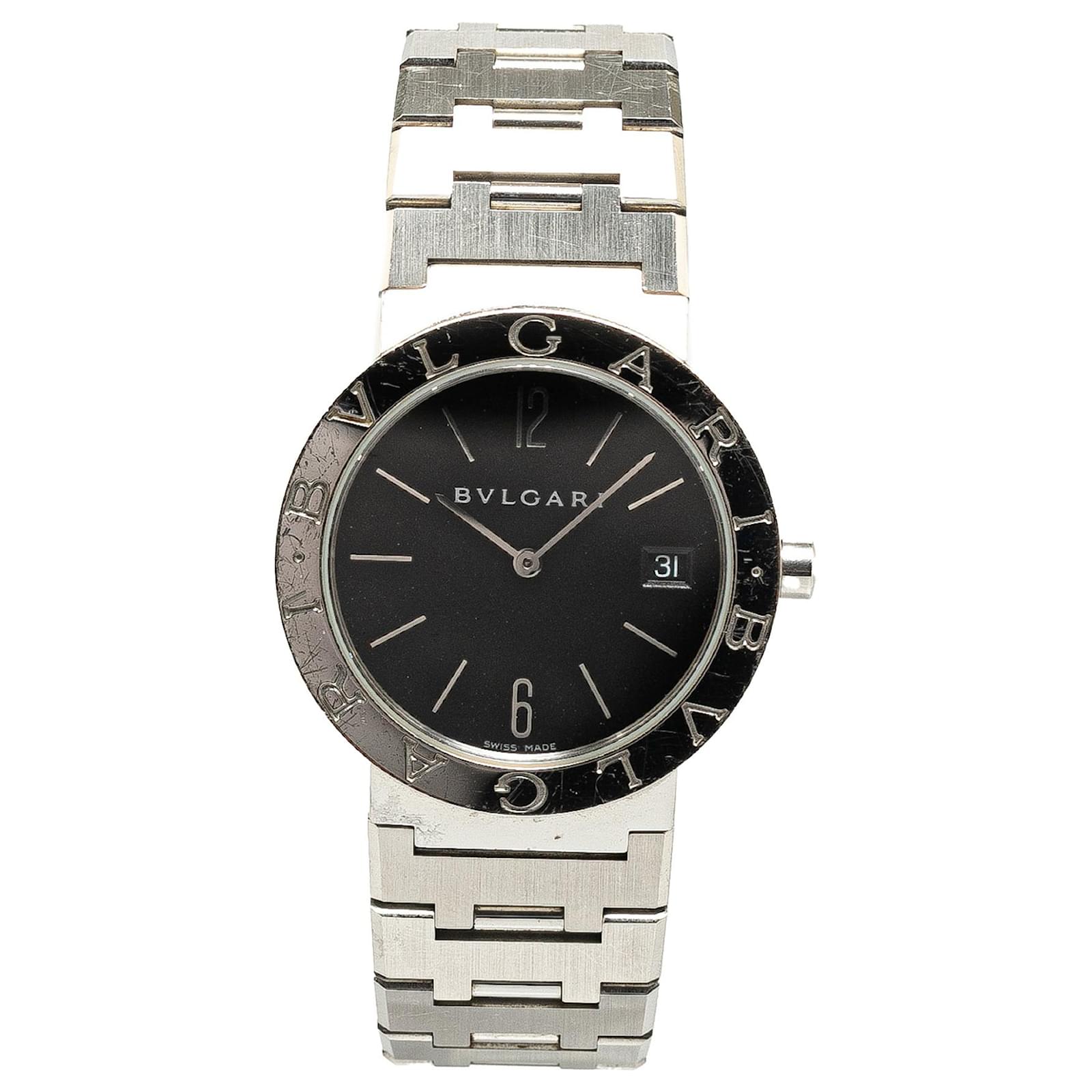 Bulgari Bvlgari Silver Quartz Stainless Steel Bvlgari Bvlgari Watch ...