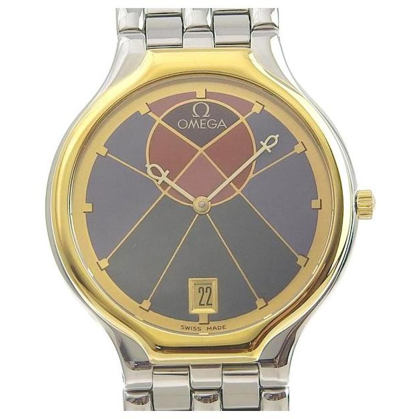 & Other Stories Omega Symbol Pyramid Quartz Unisex Wristwatch, SS/K18 ...