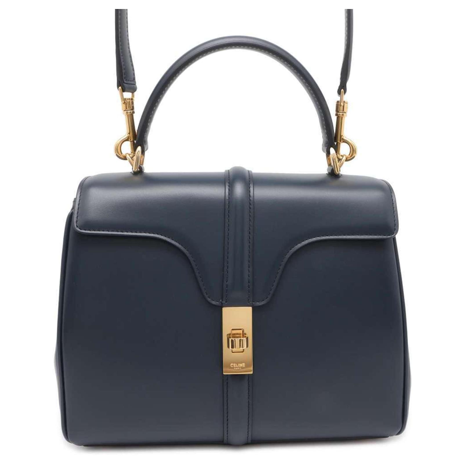Céline Classic Navy blue Leather ref.1439779 - Joli Closet