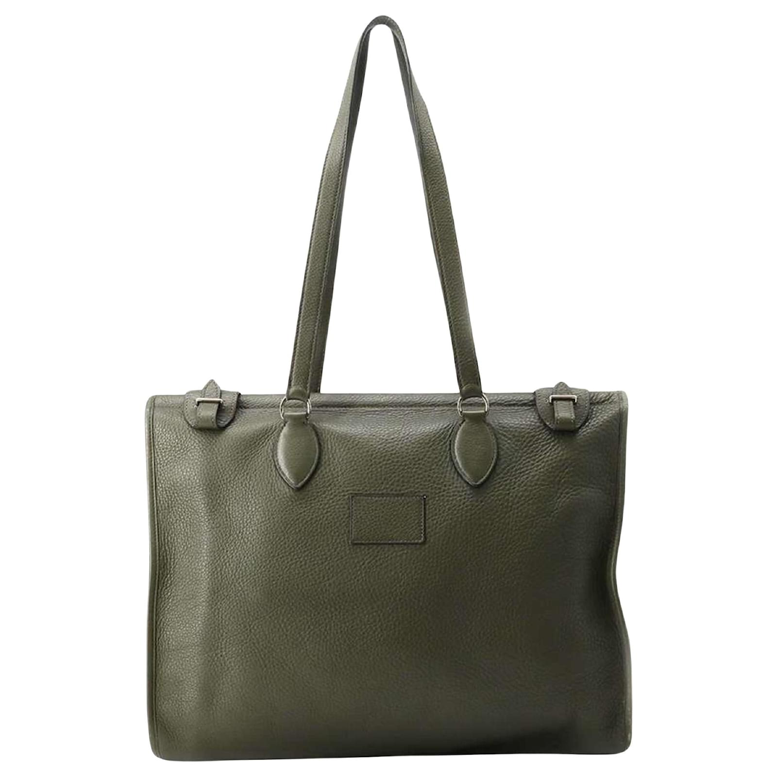 Hermès Kabak Green Leather ref.1440111 - Joli Closet