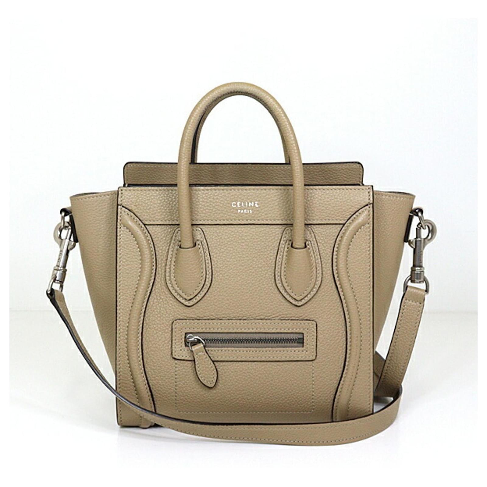 Céline Luggage Beige Leather ref.1440175 - Joli Closet