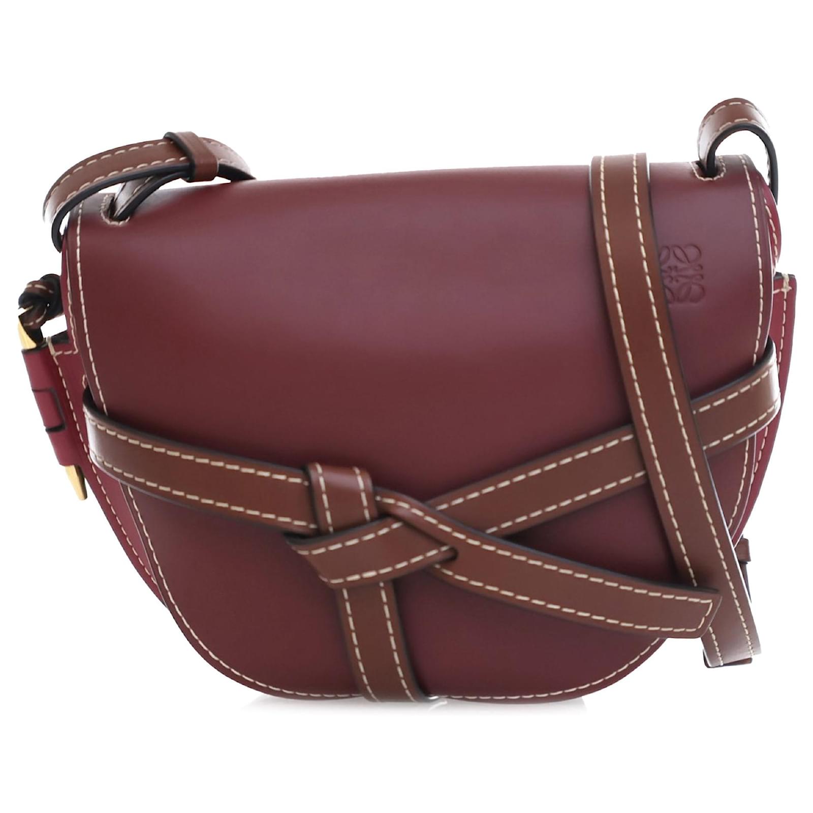Red LOEWE Small Gate Crossbody Leather ref.1444092 - Joli Closet