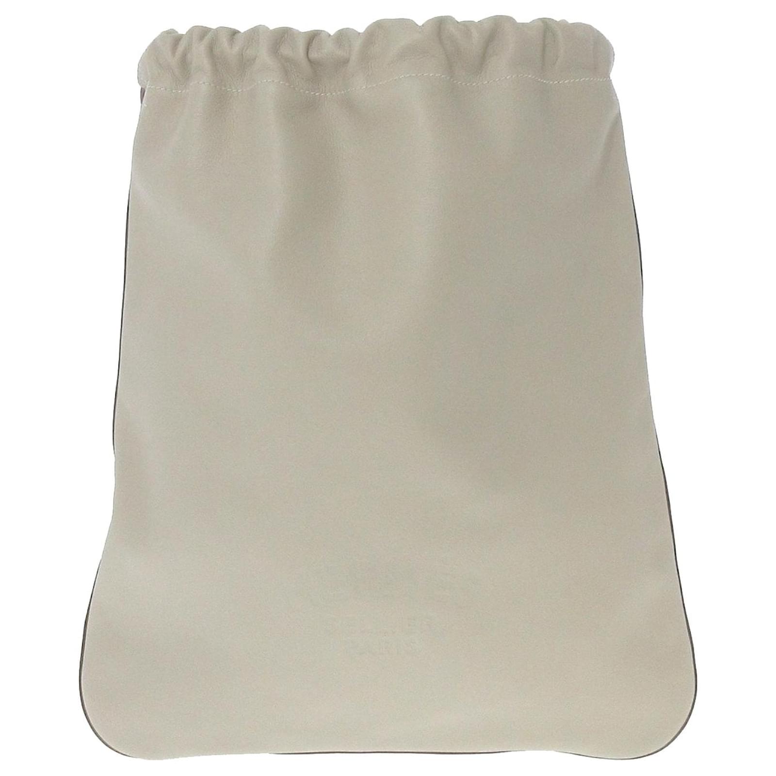 Gray Hermès Cheri Bridado Backpack Leather ref.1444440 - Joli Closet