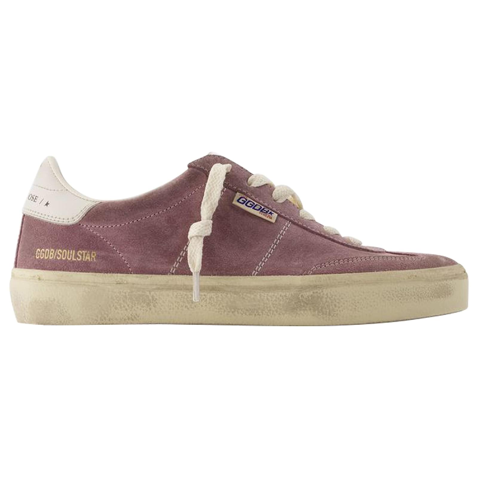 Soul Star Sneakers - Golden Goose Deluxe Brand - Leather - Purple Pony ...