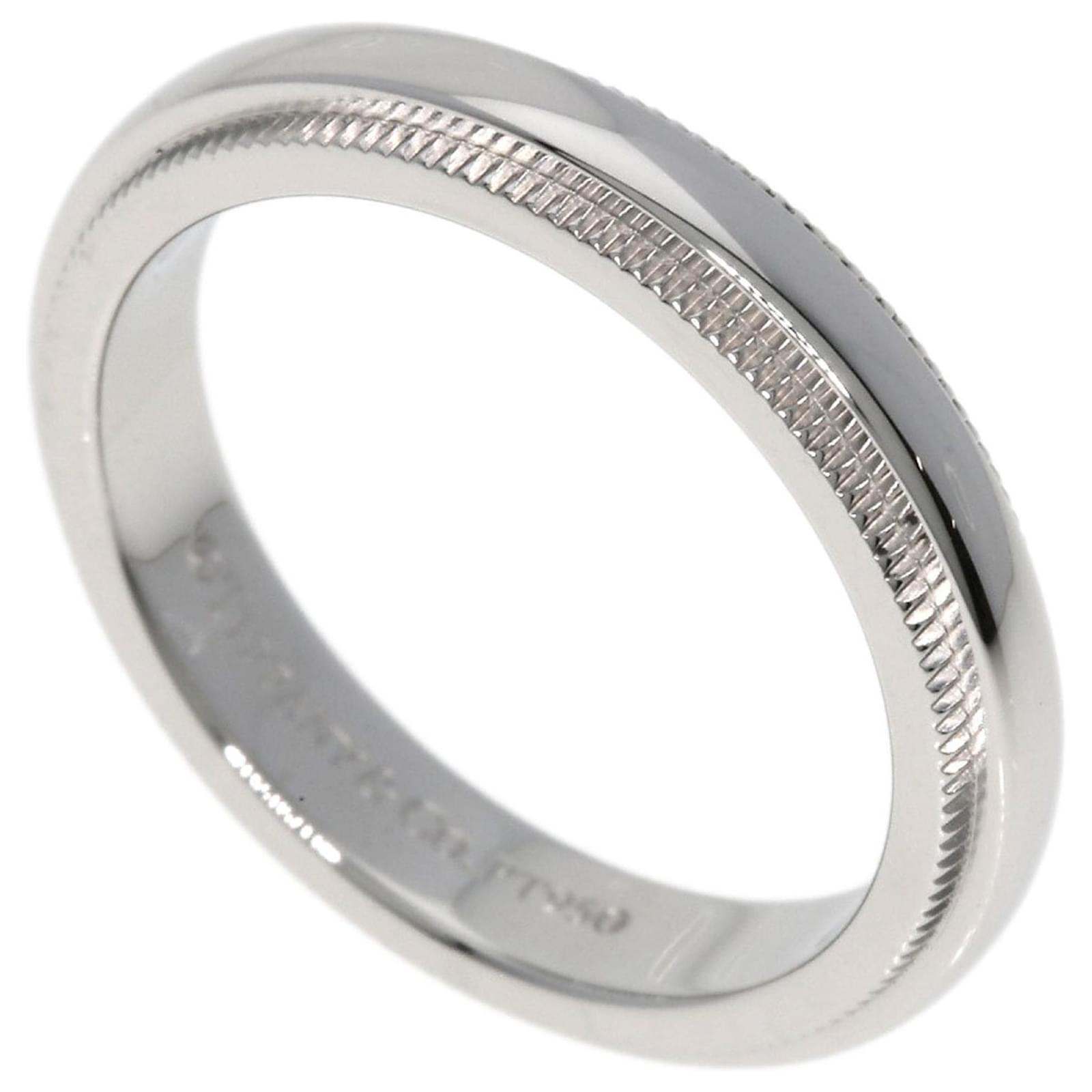 Tiffany and co milgrain ring store