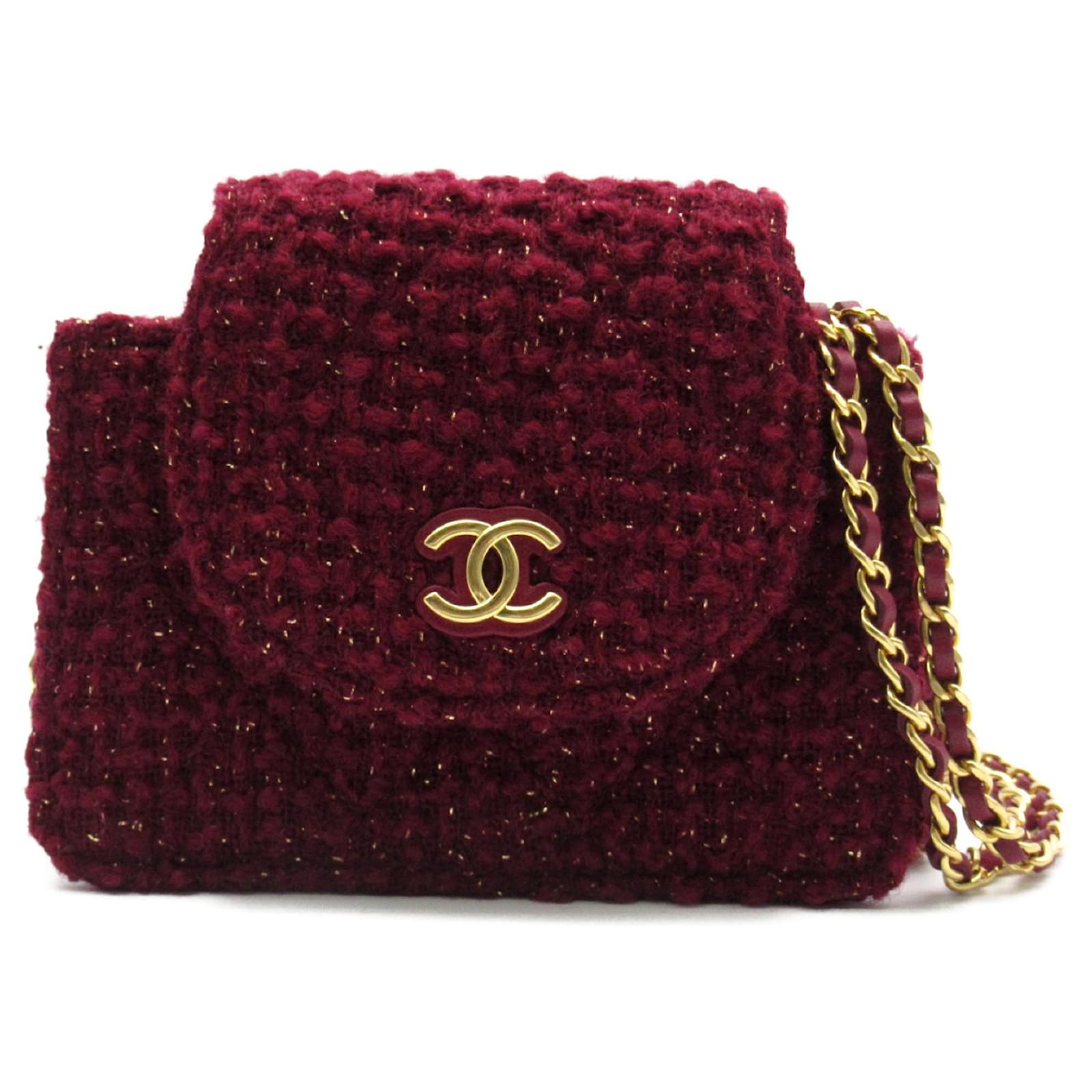 Chanel - Red Tweed ref.1449892 - Joli Closet