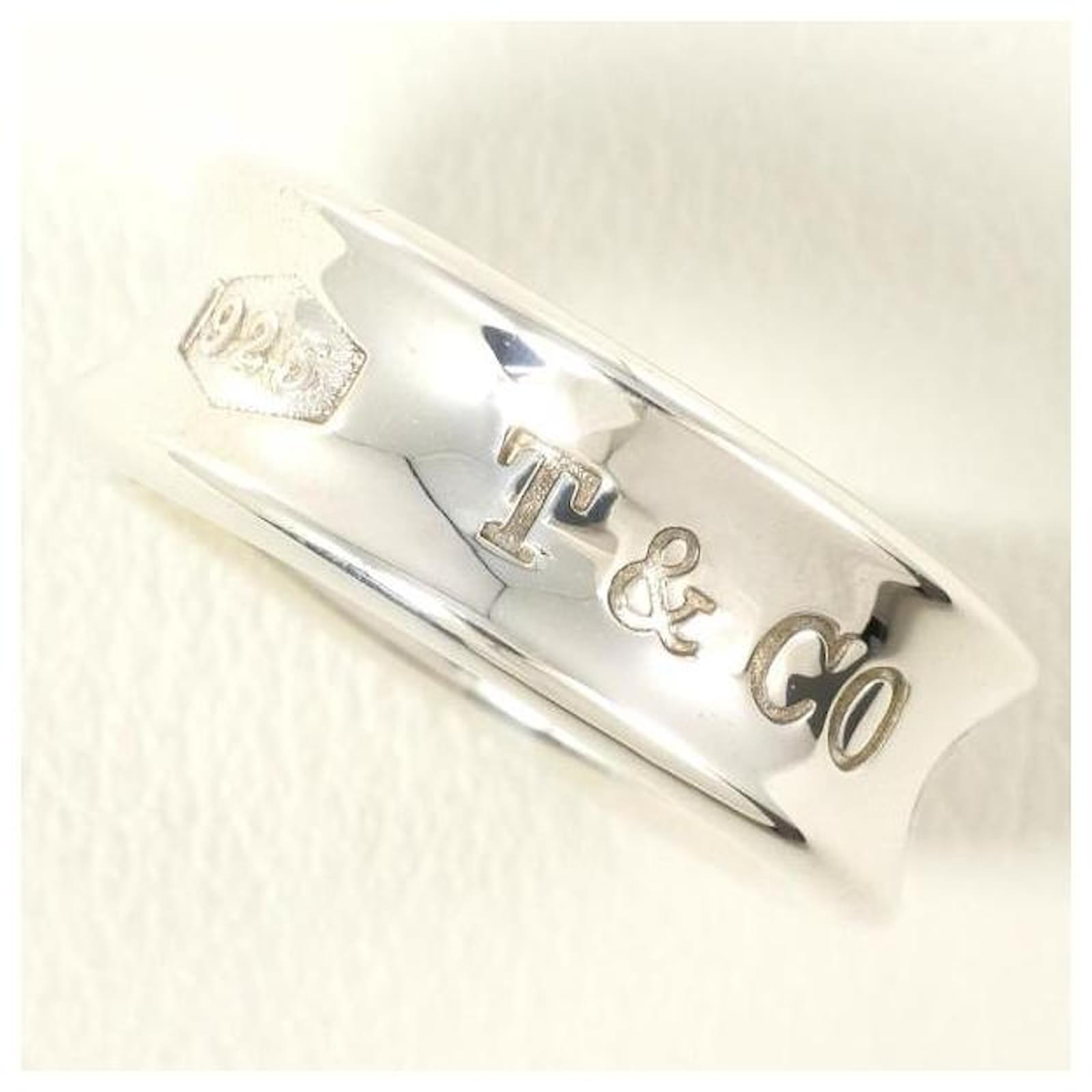 Tiffany Co 1837 Silberring 7.5