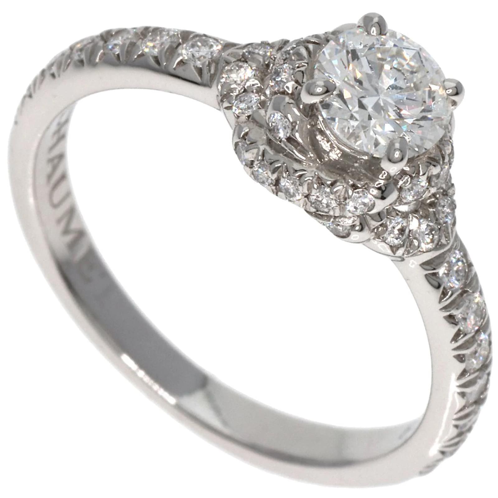Chaumet Lien D'Amour Diamond Engagement Ring Platinum ref.1461651 ...
