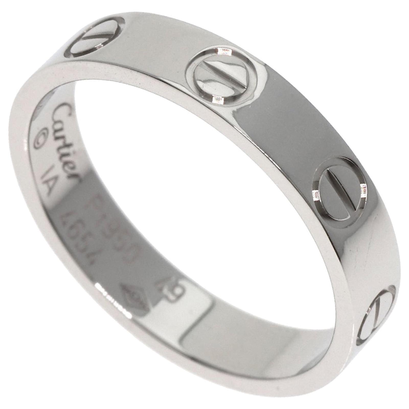 Cartier Love Ring Platinum