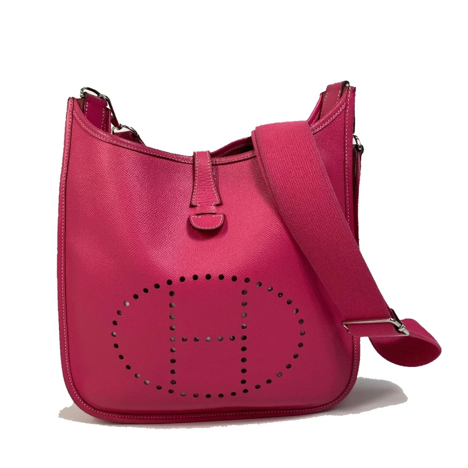 Hermès Hermes Pink Leather Shoulder Bag ref.1462186 - Joli Closet