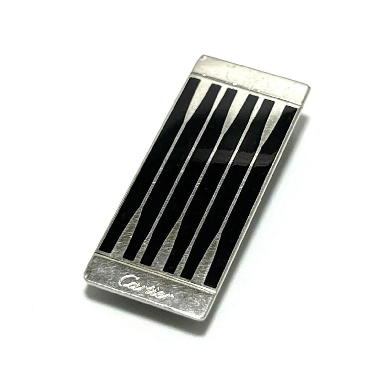 Cartier Men's Money Clip Backgammon Silvery Metal ref.1462986 - Joli Closet