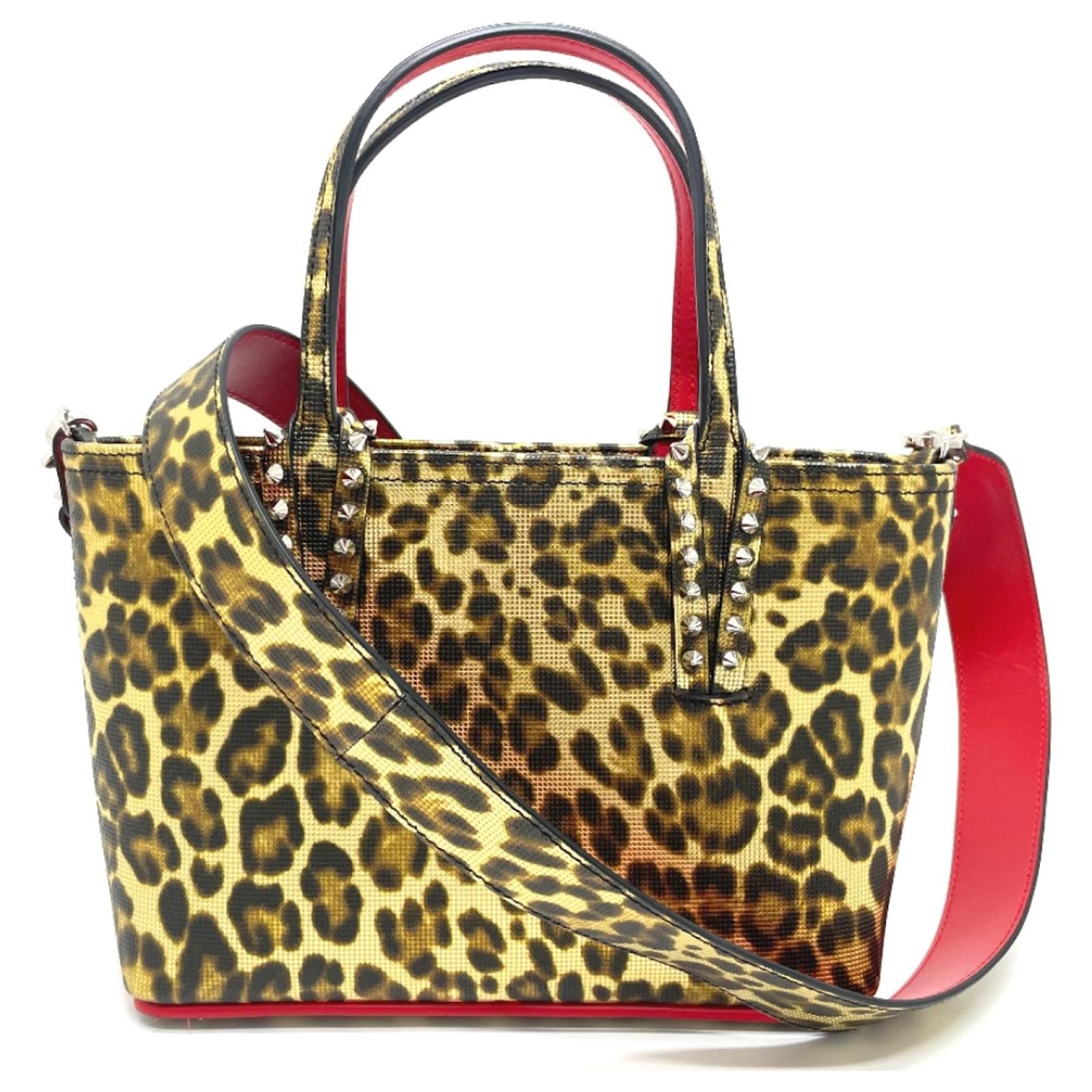 Christian Louboutin Brown Leather Tote Bag ref.1463060 - Joli Closet