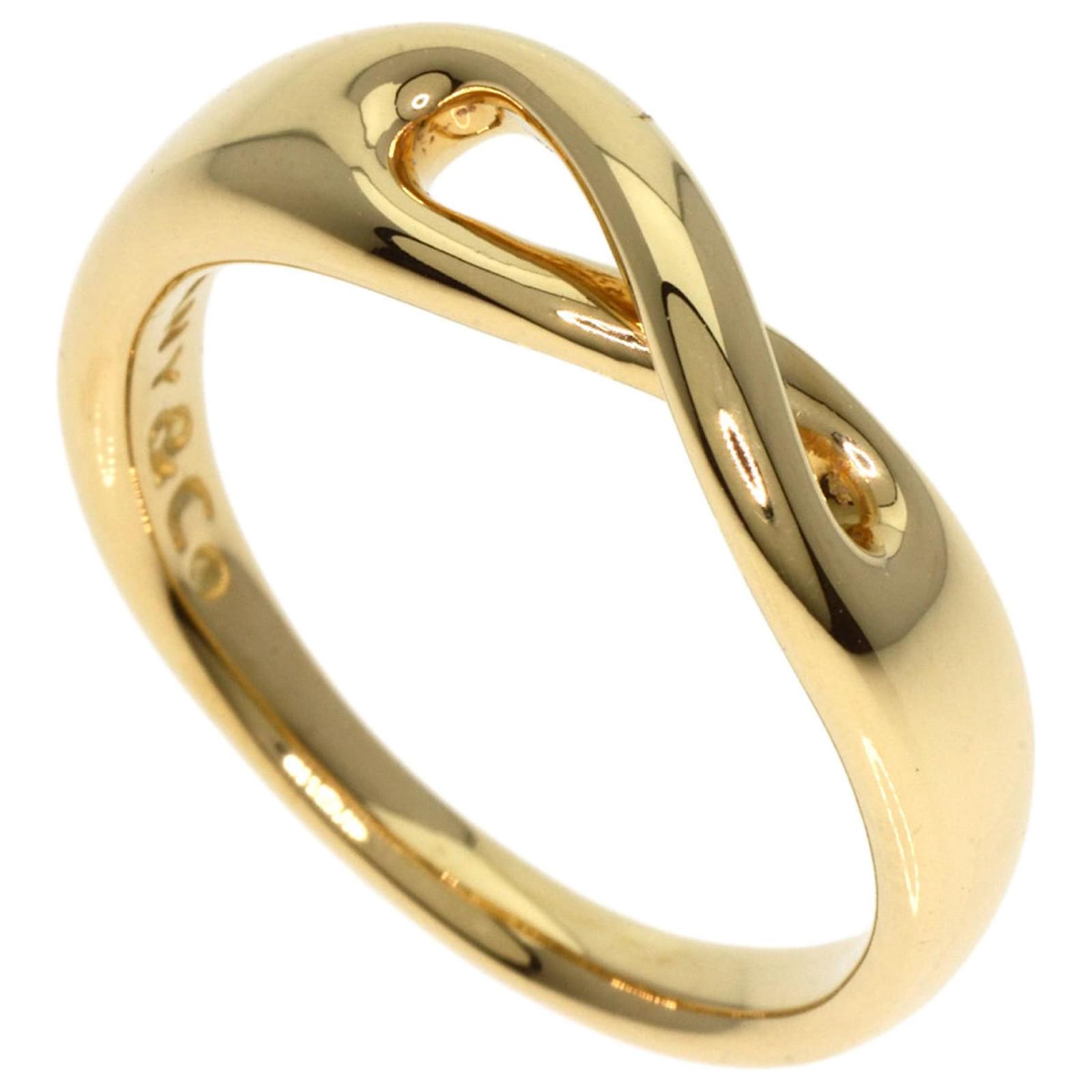 Tiffany & Co. Infinity Ring in 18K Yellow Gold ref.1471090 - Joli Closet