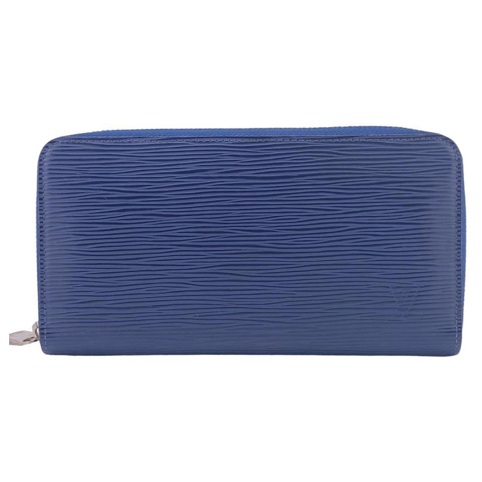 Louis Vuitton Indigo Blue Long Wallet Leather ref.1487151 - Joli Closet