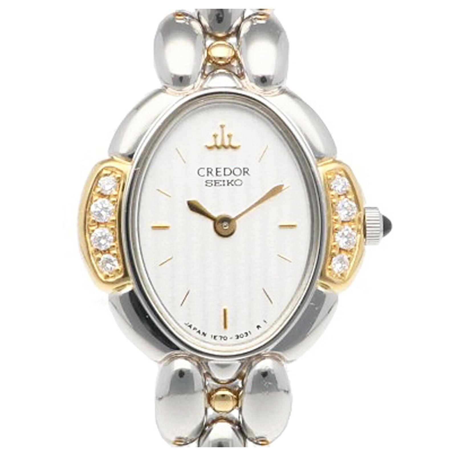 Seiko Credor Quartz Ladies Wristwatch ref.1489300 - Joli Closet