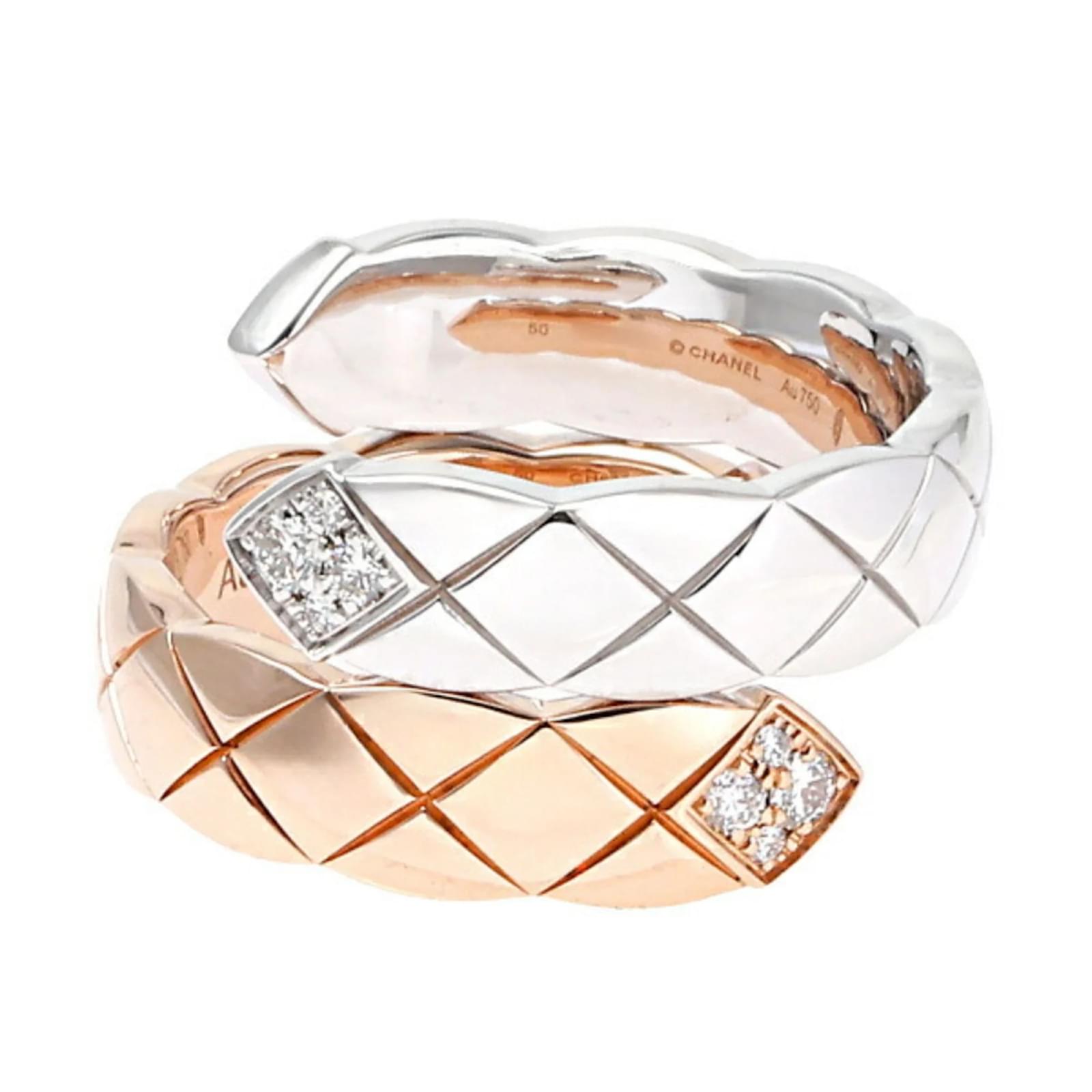 Chanel rose ring store