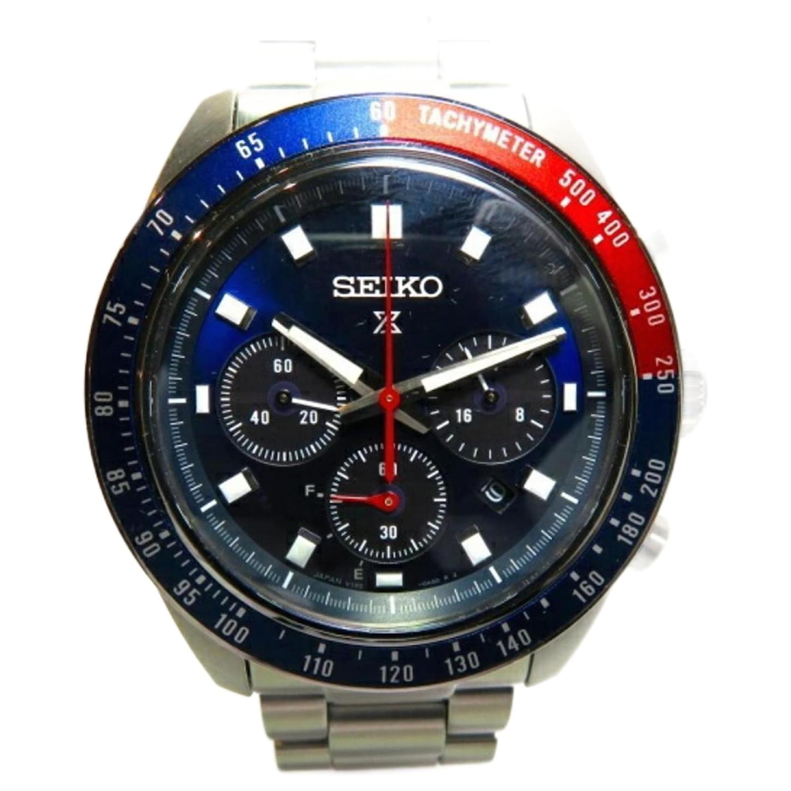 Seiko Prospex Speed Timer SBDL097 Solar Watch ref.1490182 - Joli Closet