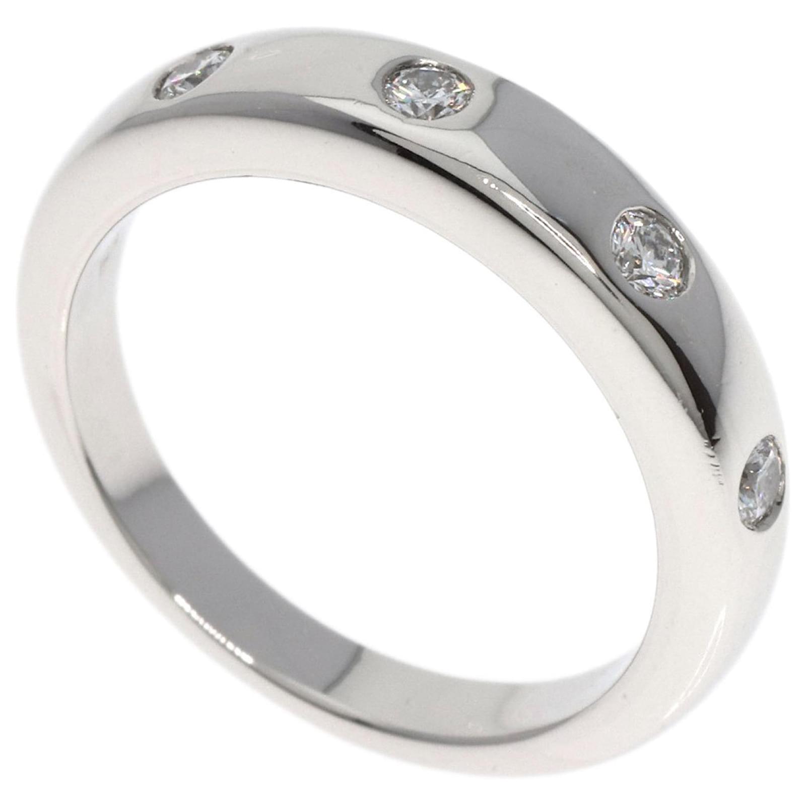 Van Cleef & Arpels Platinum Wedding Ring ref.1490691 - Joli Closet