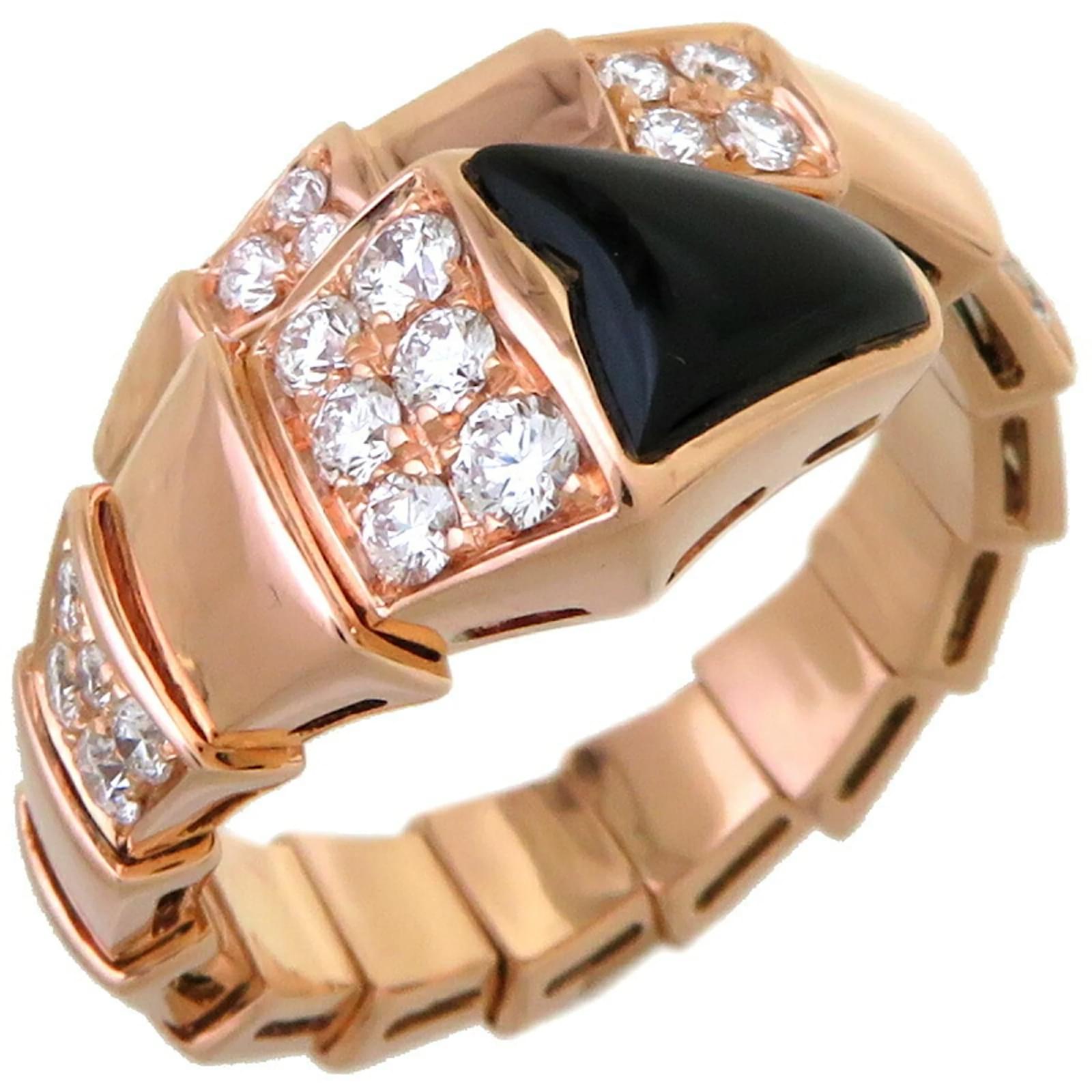 Bulgari Bvlgari Pink Gold Serpenti Viper Ring ref.1490989 - Joli Closet
