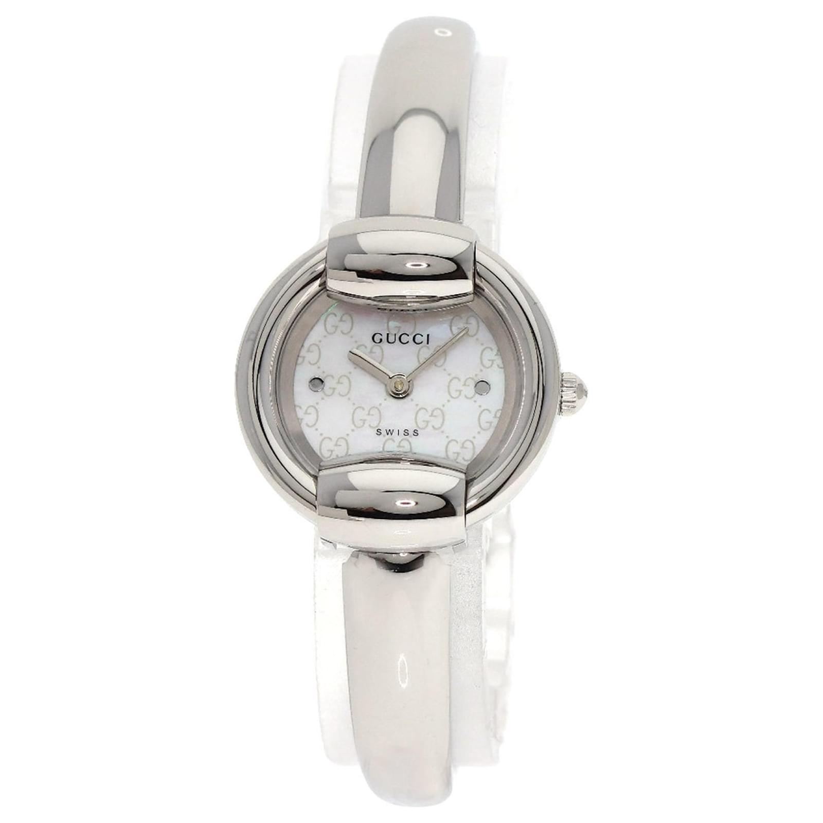 Gucci 1400L Round Face Bangle Watch ref.1491658 - Joli Closet