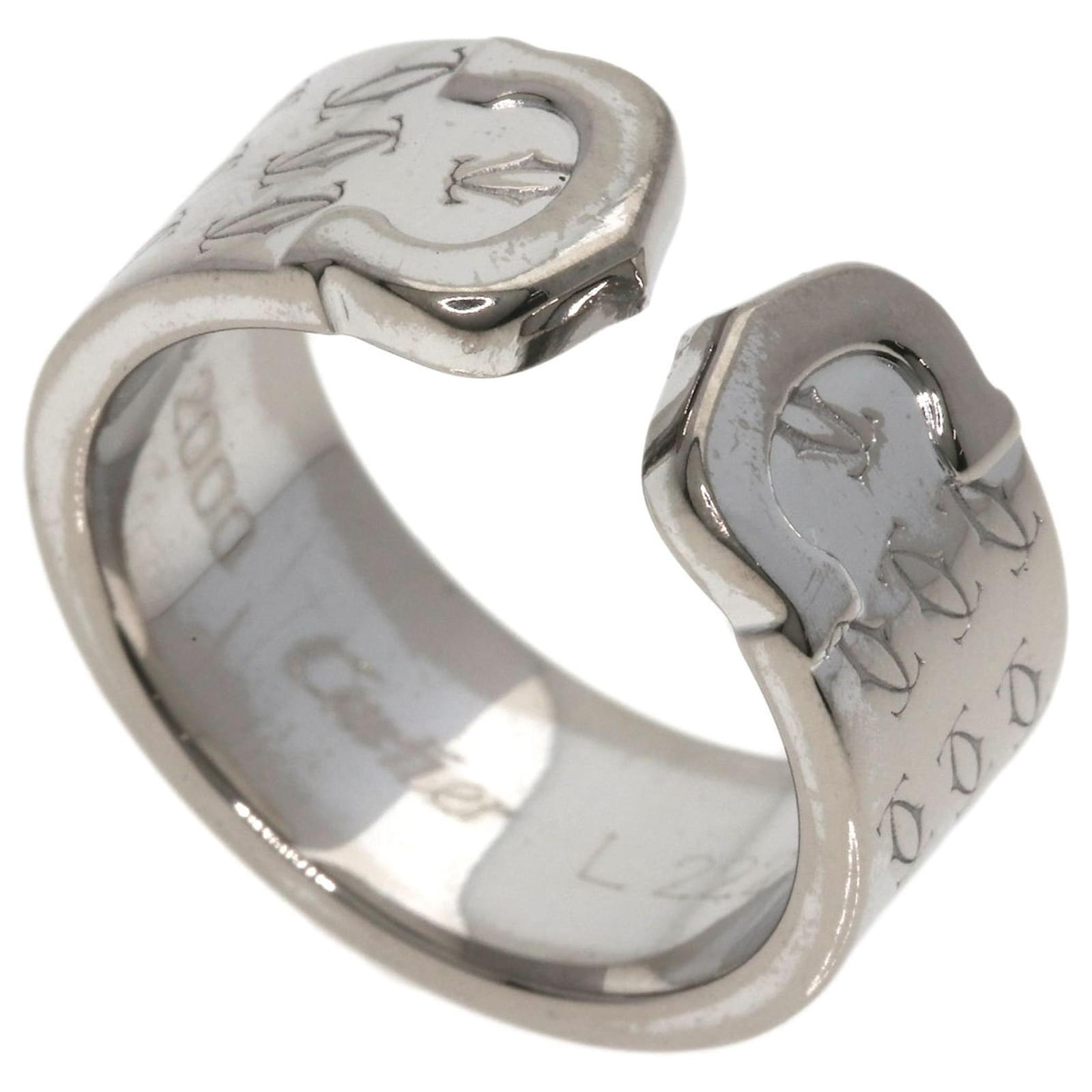 Bague Cartier 2C Édition Limitée 2000 Or blanc ref.1492366 - Joli Closet