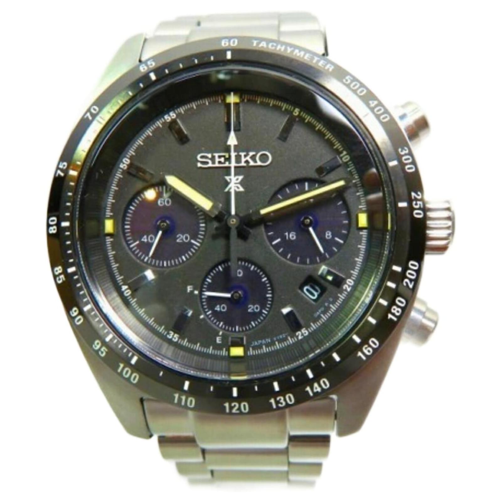 Seiko Prospex Speed Timer SBDL091 Solar Watch ref.1493278 - Joli Closet
