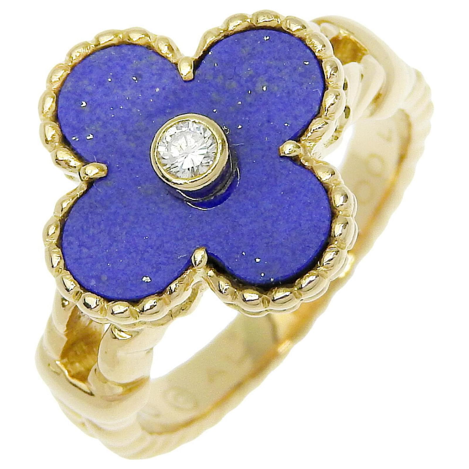 Van Cleef & Arpels Alhambra Band Ring Yellow gold ref.1493877 - Joli Closet
