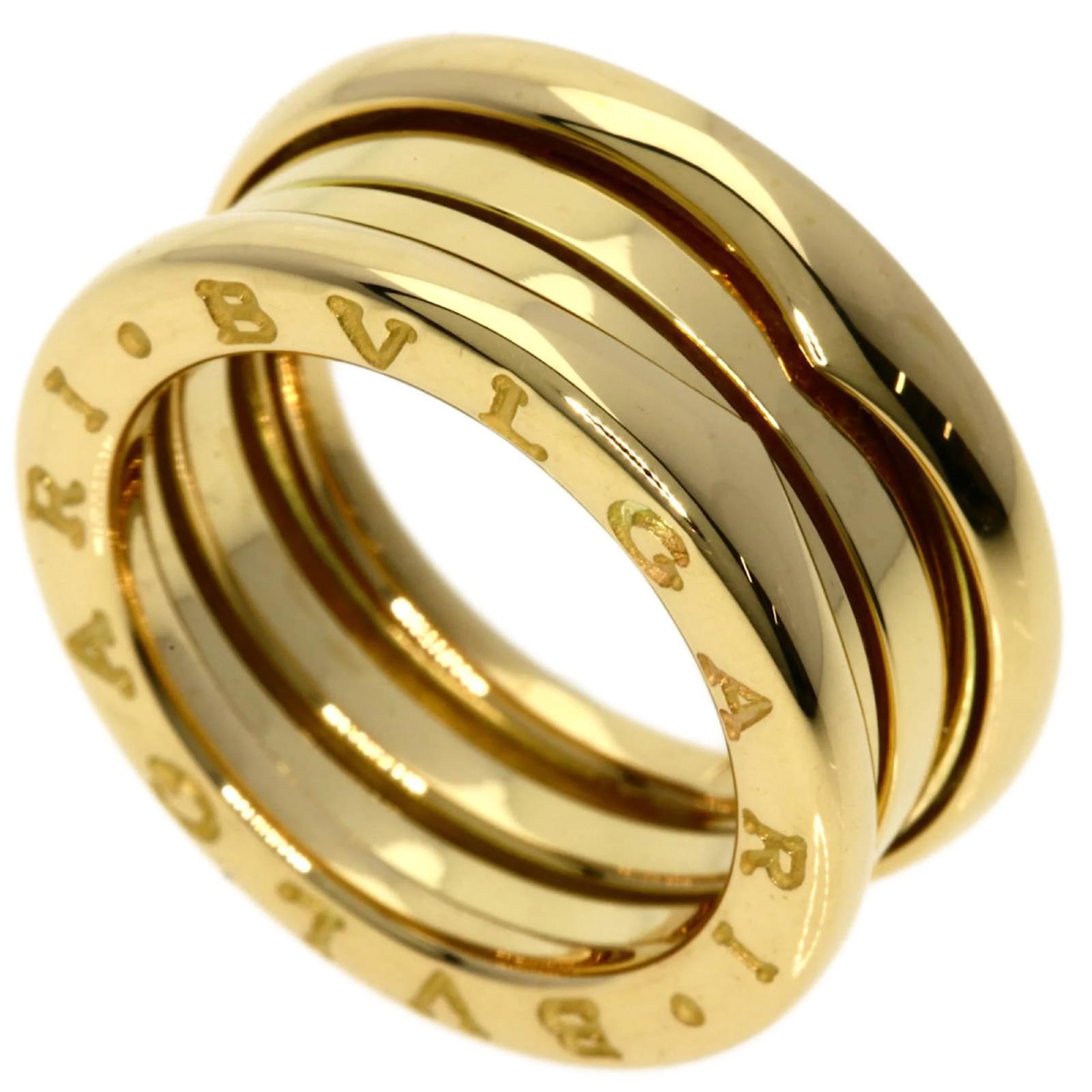 Bvlgari B zero1 2 Band Ring aus 18K Gelbgold