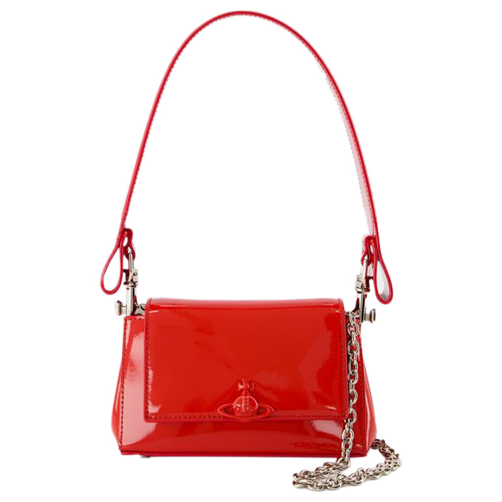 Hazel Small Purse - Vivienne Westwood - Leather - Red Pony-style ...