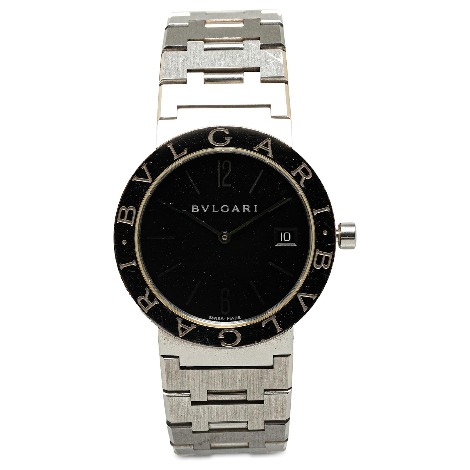 Bulgari Bvlgari Silver Quartz Stainless Steel Bvlgari Bvlgari Watch ...