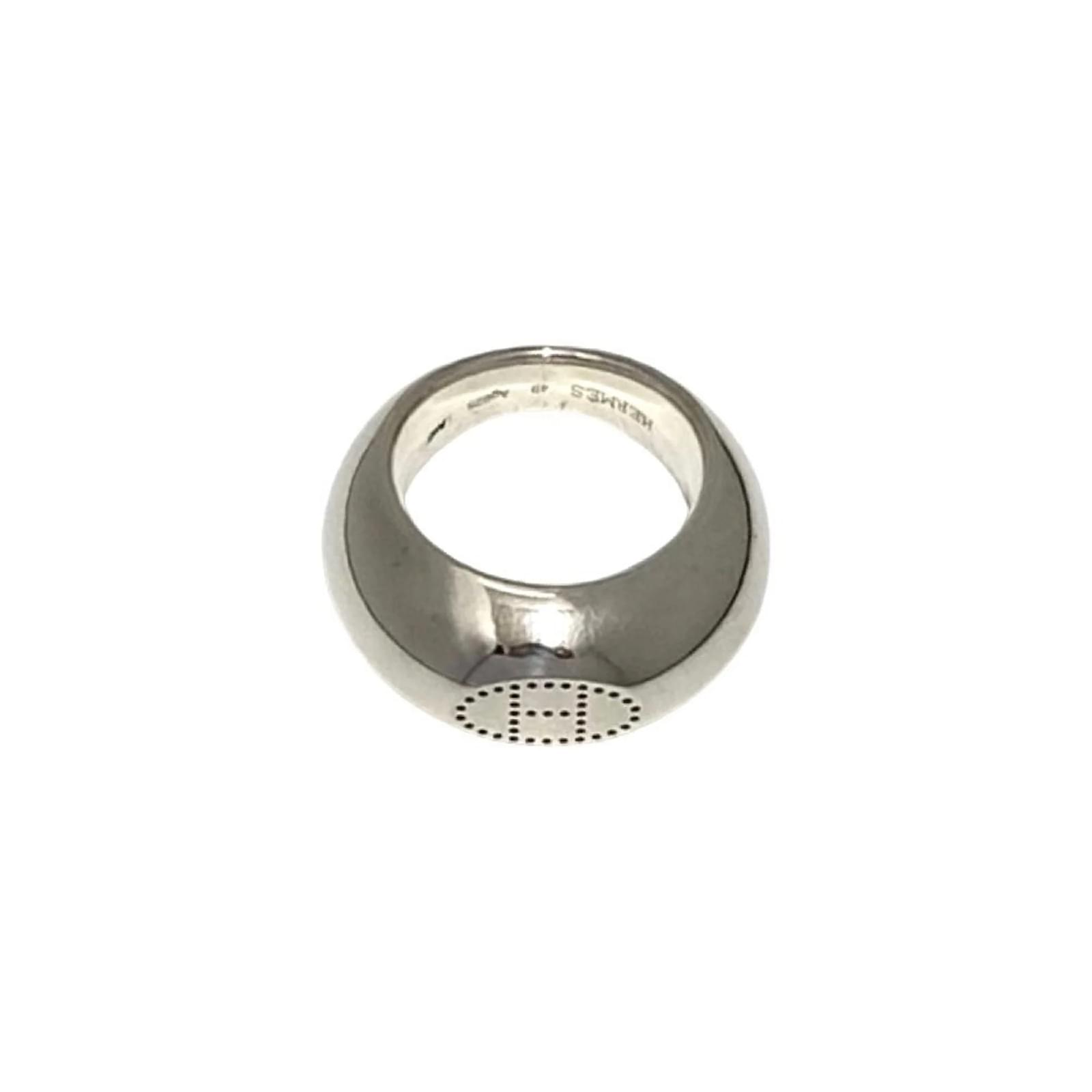 Hermès Hermes Evelyn Eclipse Silver 925 Ring Silvery ref.1503060 - Joli Closet