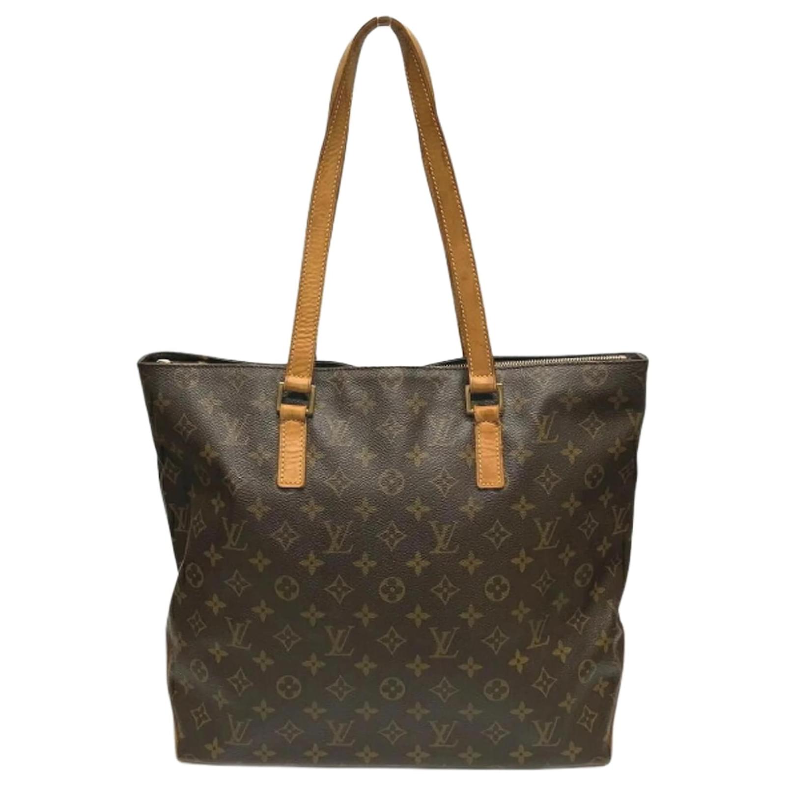 Louis Vuitton Monogram Caba Maison Tote Bag Brown Patent leather ref ...