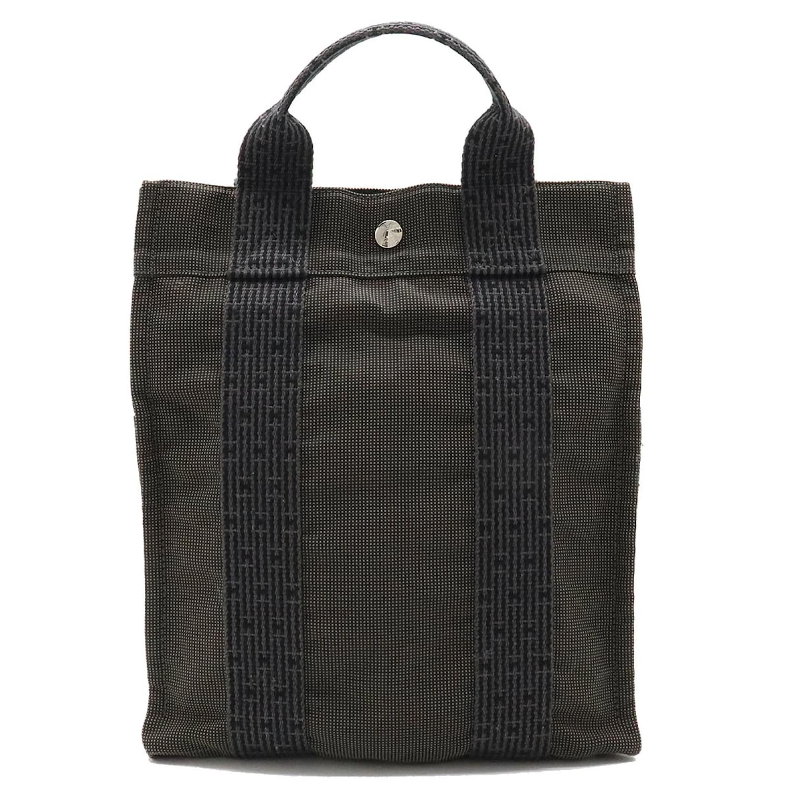 Hermès Hermes Air Line Sacado PM Rucksack Backpack Brown Cloth ref ...