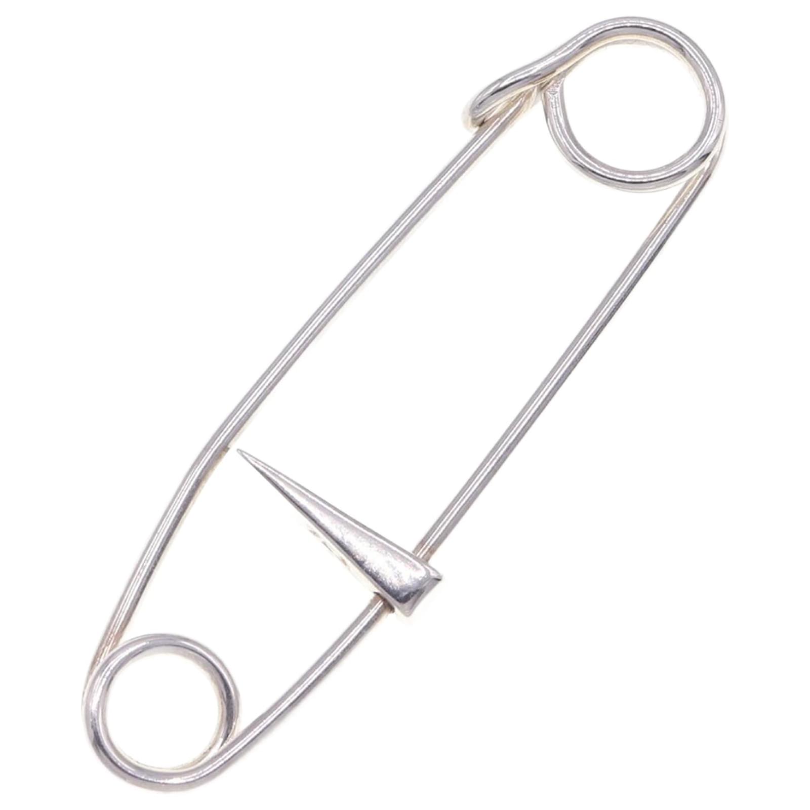 Hermès Hermes Sterling Silver Pin Brooch ref.1506764 - Joli Closet