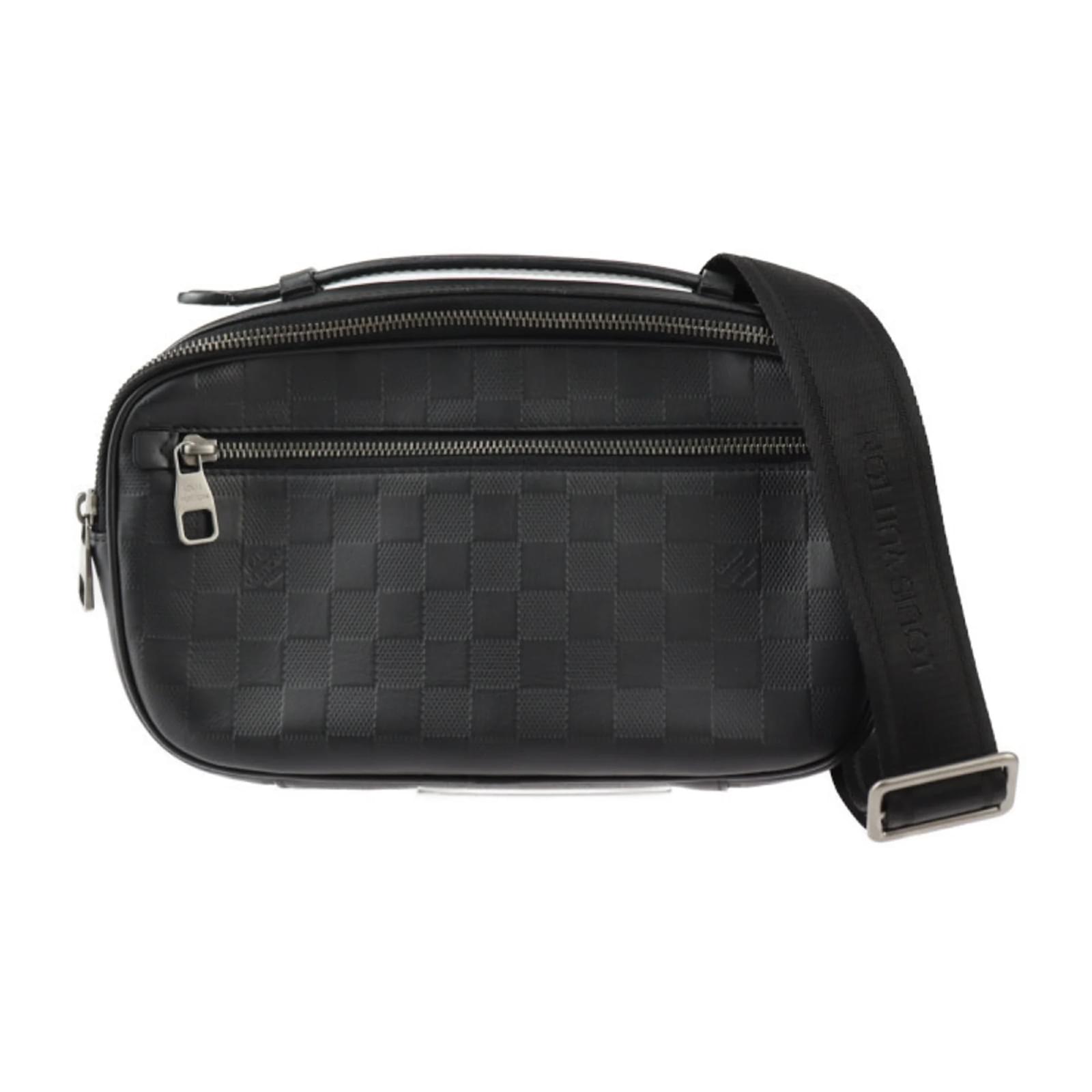 Louis Vuitton Damier Infini Onyx Clutch Bag Black Cloth ref.1508534 ...
