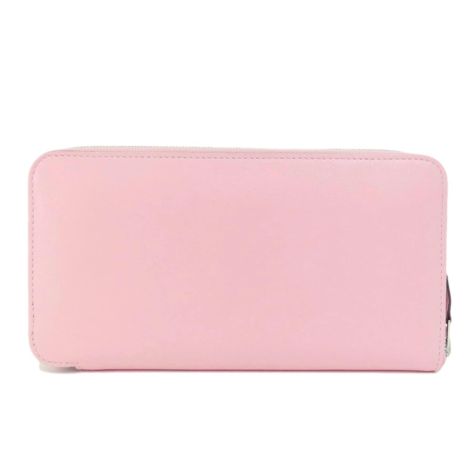 Hermès Hermes Azap Classic Long Wallet in Rose Confetti Pink Leather ...