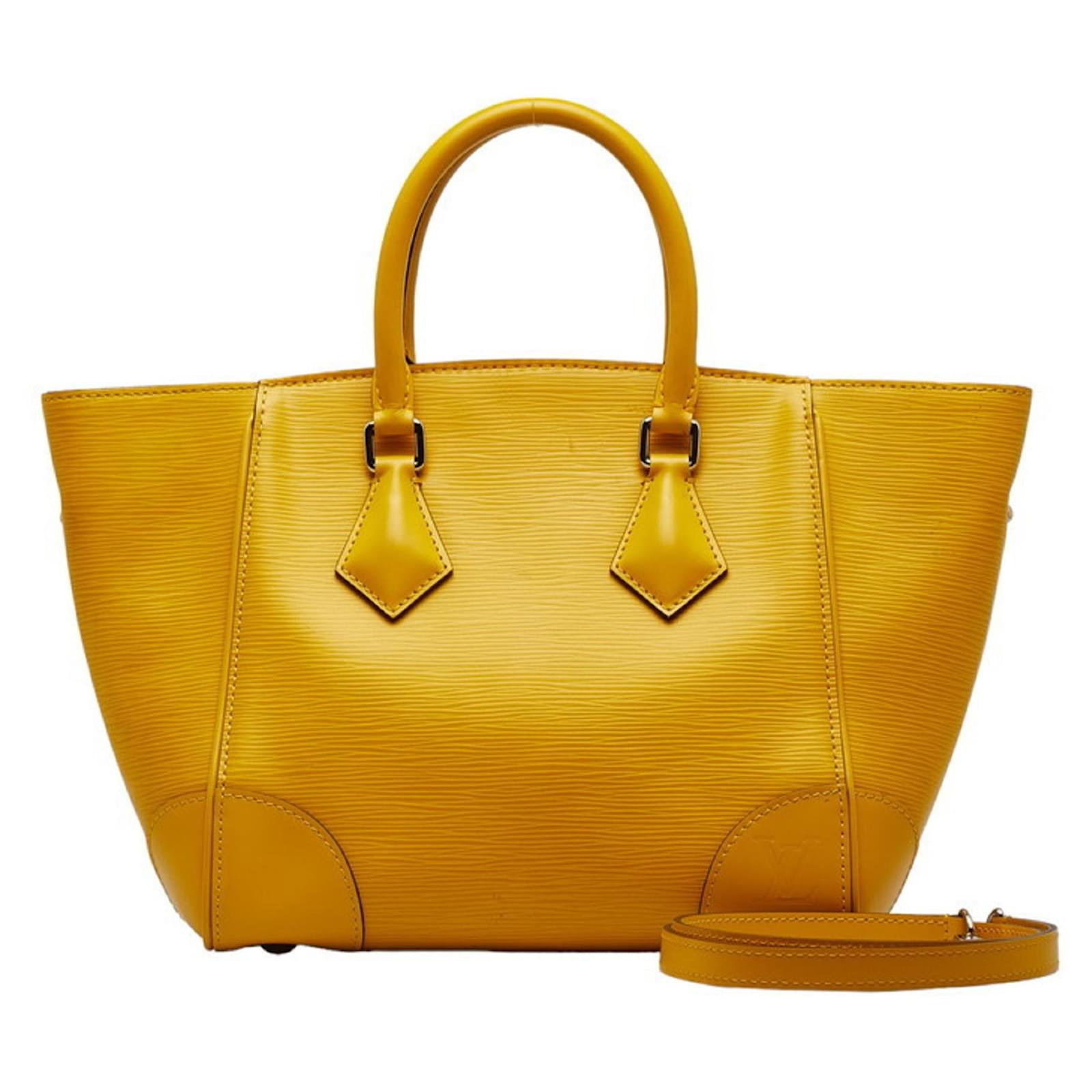 Louis Vuitton Epi Phoenix PM Handbag Yellow Leather ref.1509591 - Joli ...
