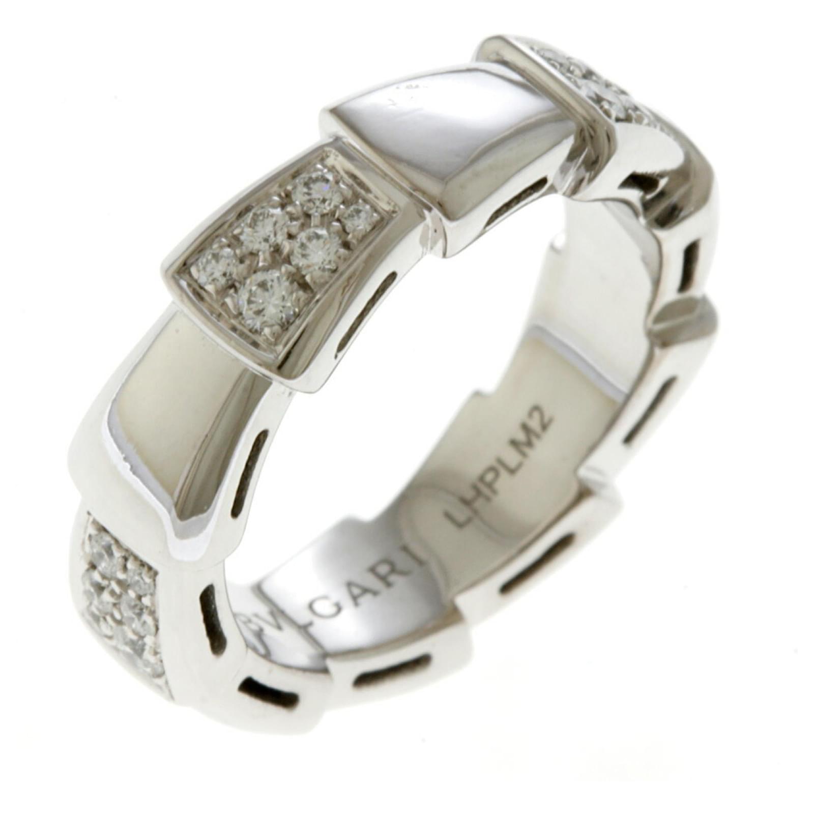 Bulgari Bvlgari Serpenti Viper Ring in 18K White Gold ref.1510310 ...