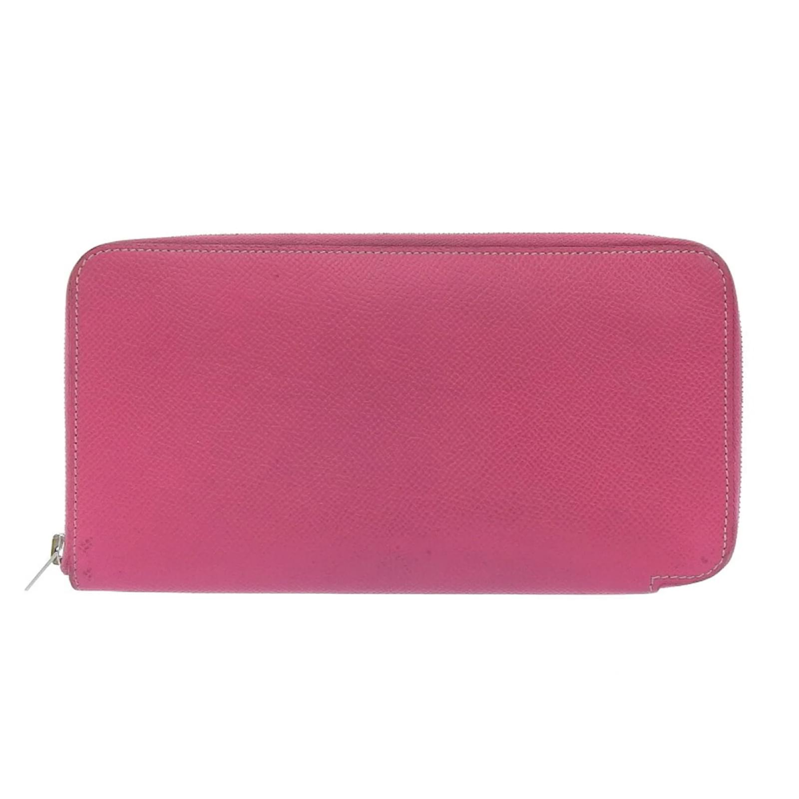 Hermès Hermes Azap Long Wallet in Rose Tyrian Pink Leather ref.1512133 ...