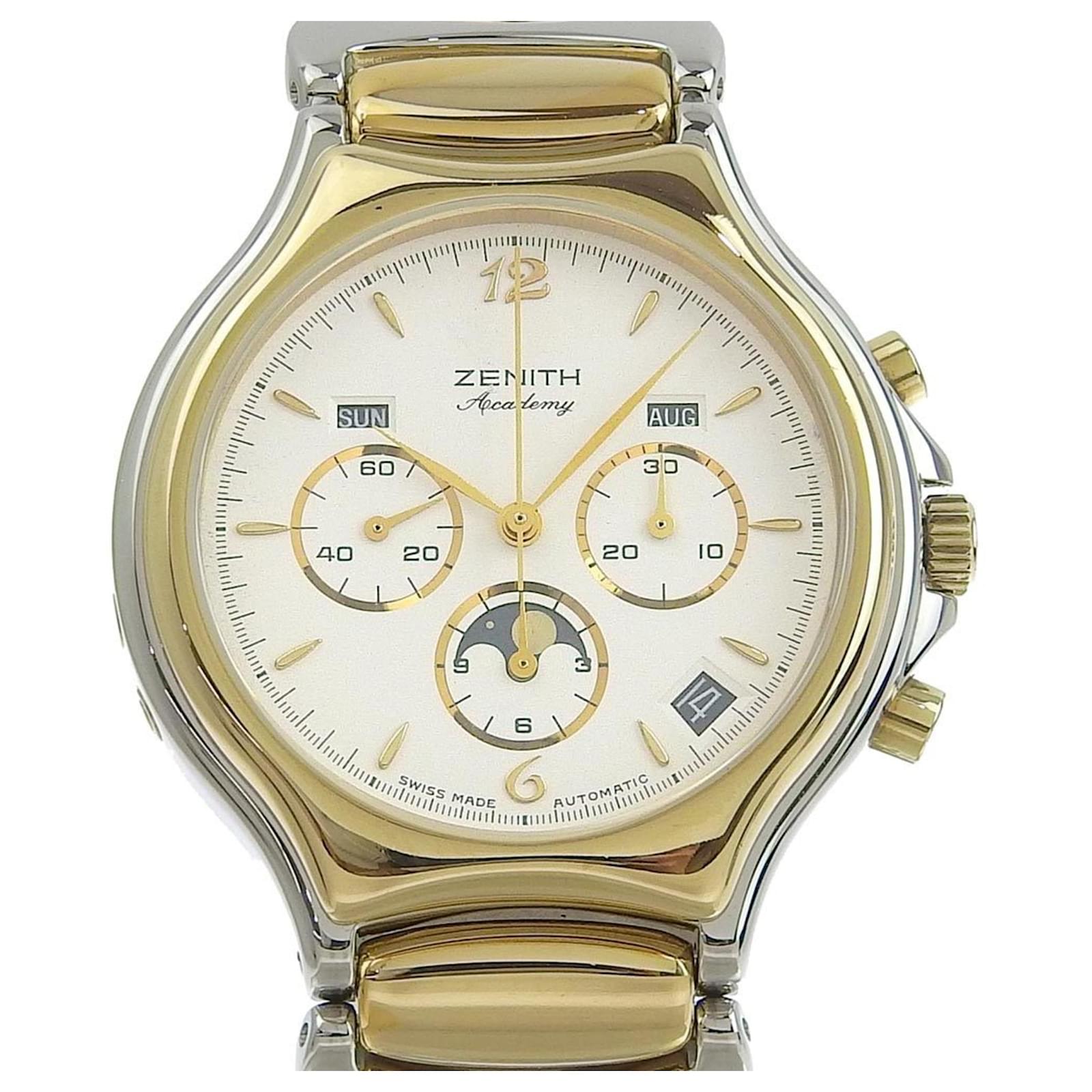 Zénith Relógio automático Zenith El Primero Fase Lunar Calendário ...
