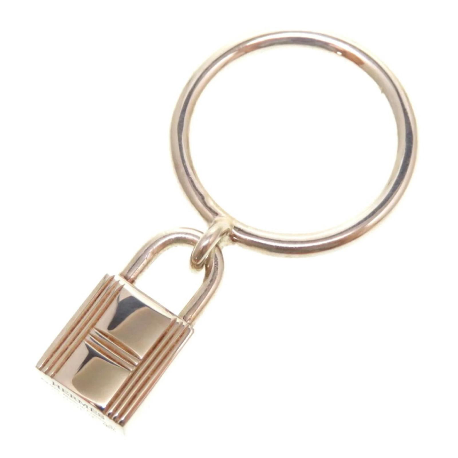 Hermès Hermes Amulet Cadena Anniversary Ring Silvery Silver ref.1515879 ...