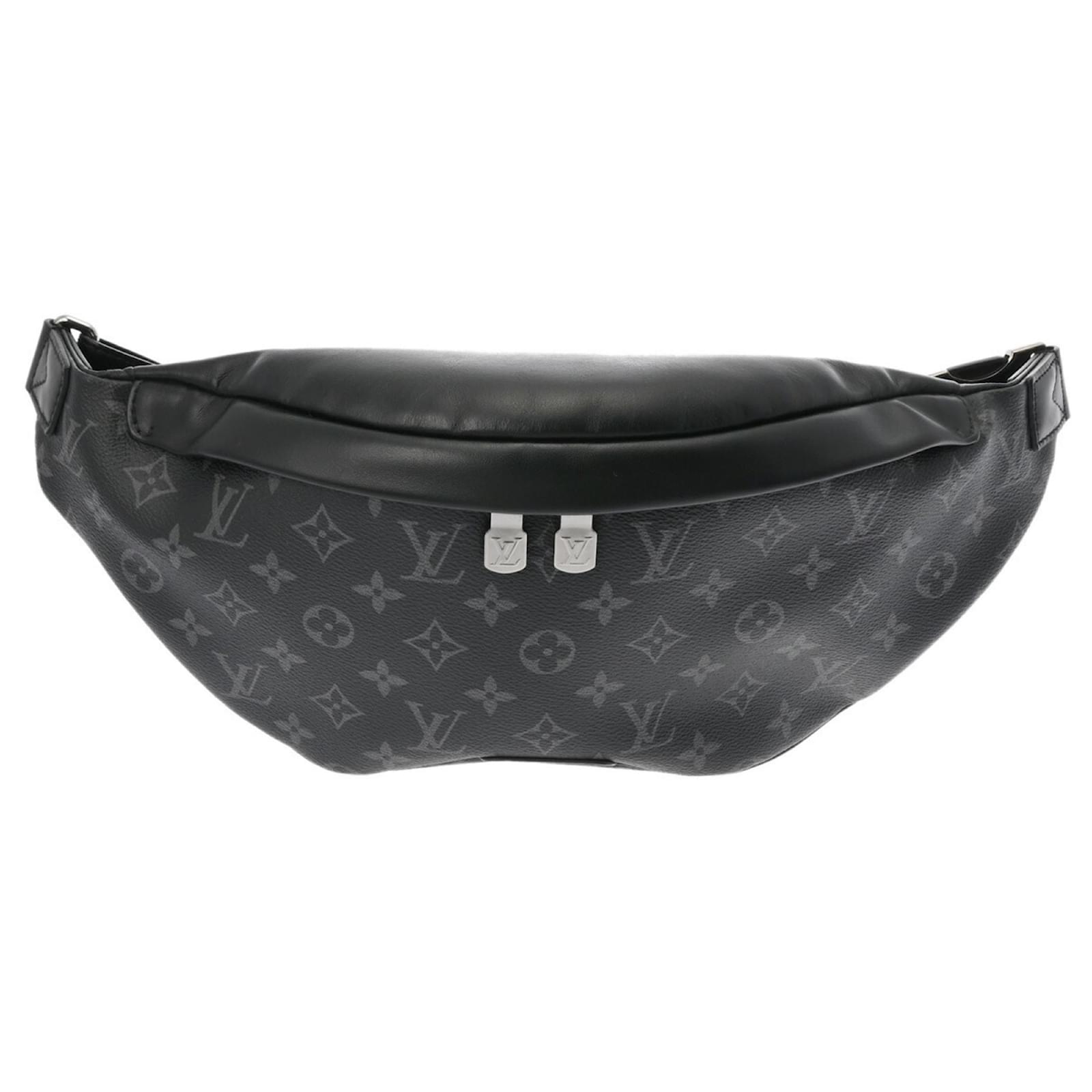 Louis Vuitton Monogram Eclipse Discovery Bum Bag Black Cloth ref.1520173 - Joli Closet