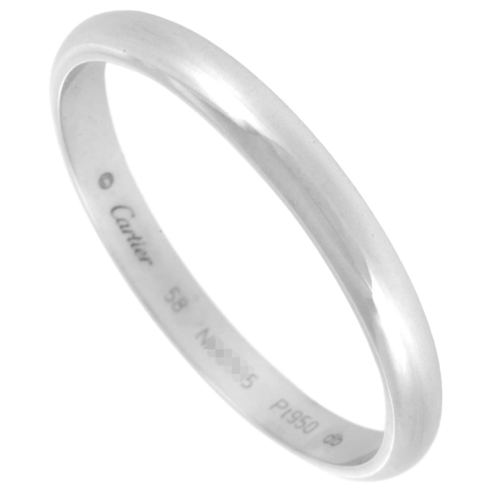 Cartier 1895 Silvery Platinum ref.1521858 - Joli Closet