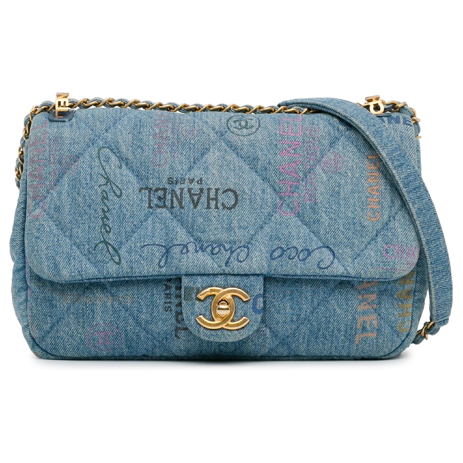 CHANEL HandbagsDenim - Jeans Blue ref.1523054 - Joli Closet