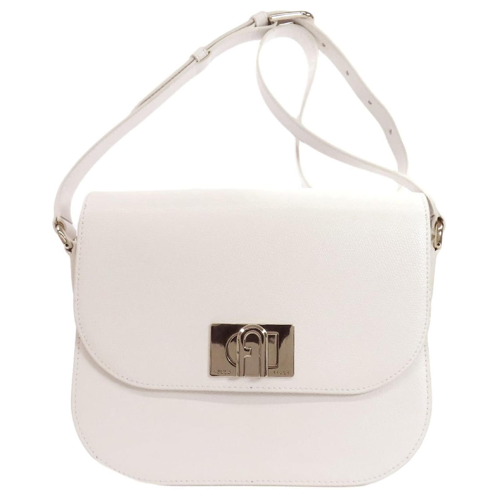 Furla Arch White Leather ref.1528281 - Joli Closet