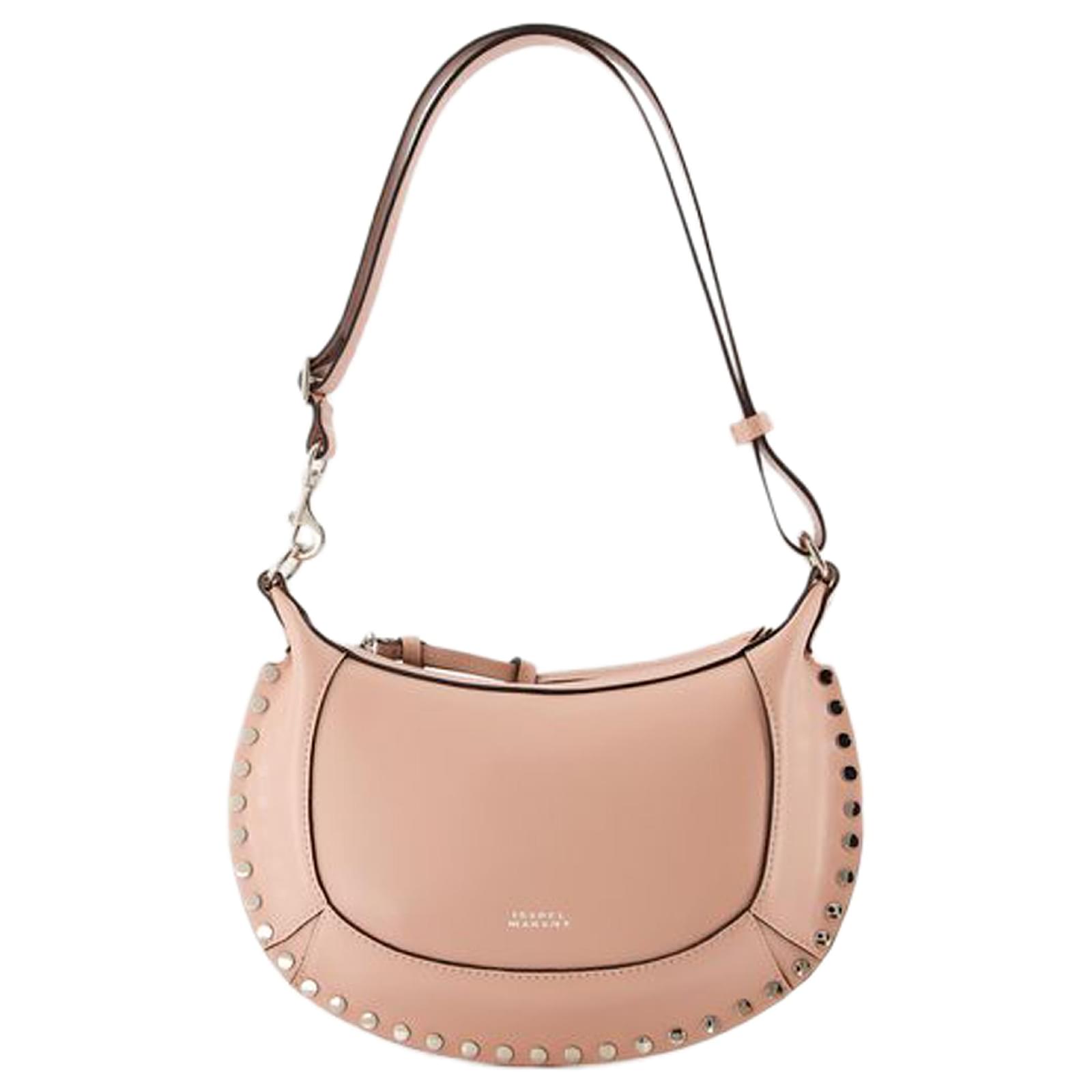 Oskan Moon Purse - Isabel Marant - Leather - Neutral White Pony-style ...