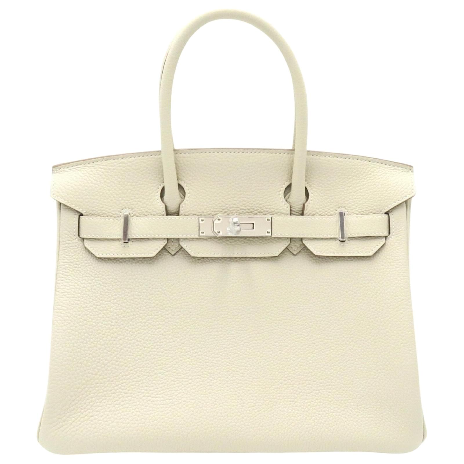 Hermès Birkin 30 Cream Leather ref.1529716 - Joli Closet