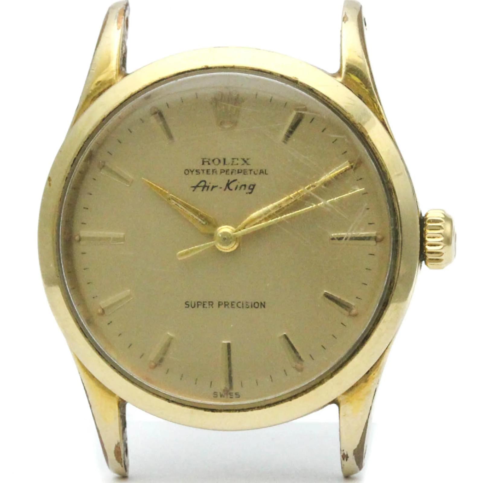 Vintage Rolex Airking 5506 Gold Plated Automatic Watch ref.1535405 ...