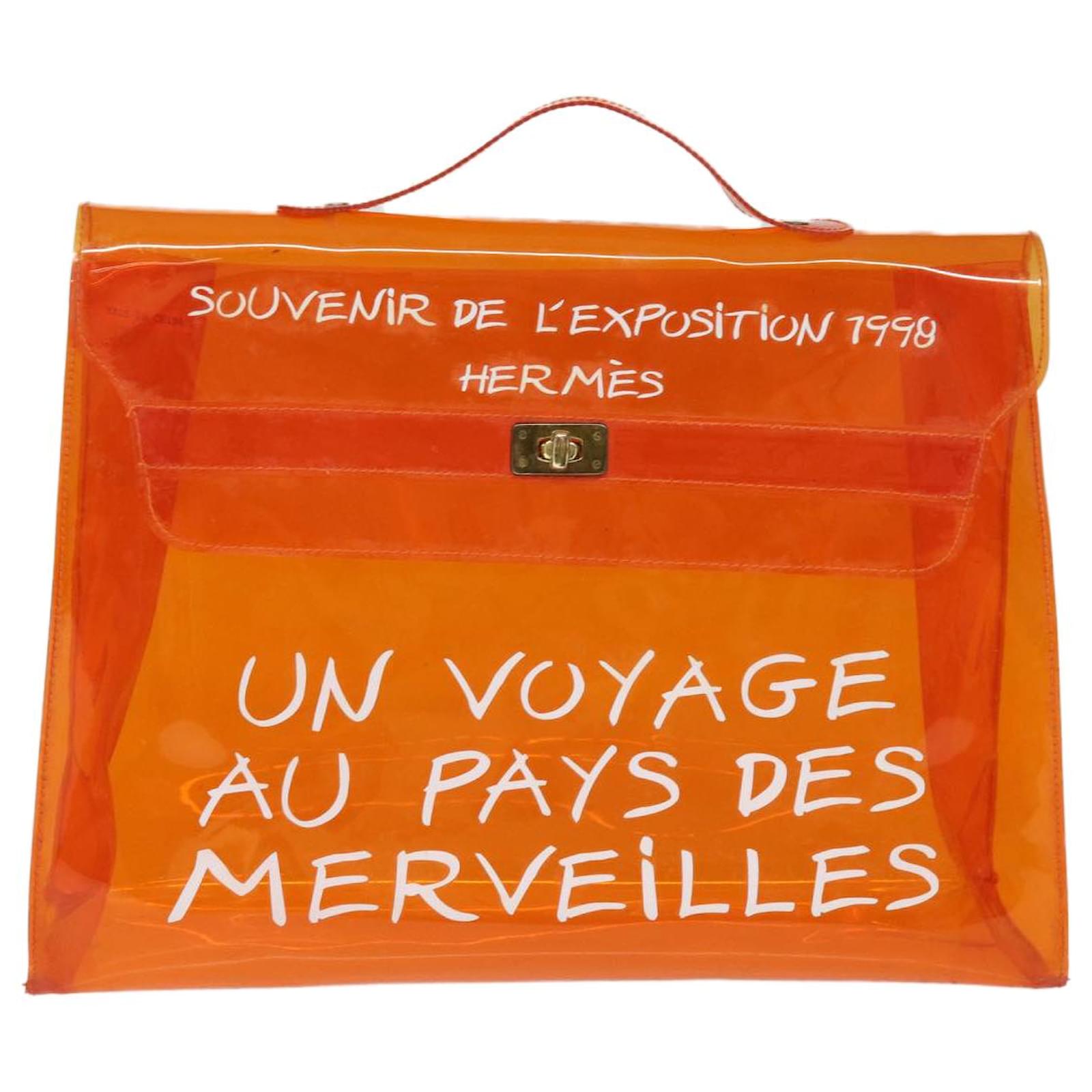 Hermès Kelly Orange Polyurethane ref.1537374 - Joli Closet